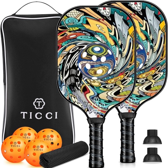 Other | Ticci Pickleball Set Usapa Approved Premium Graphite Pickleball ...